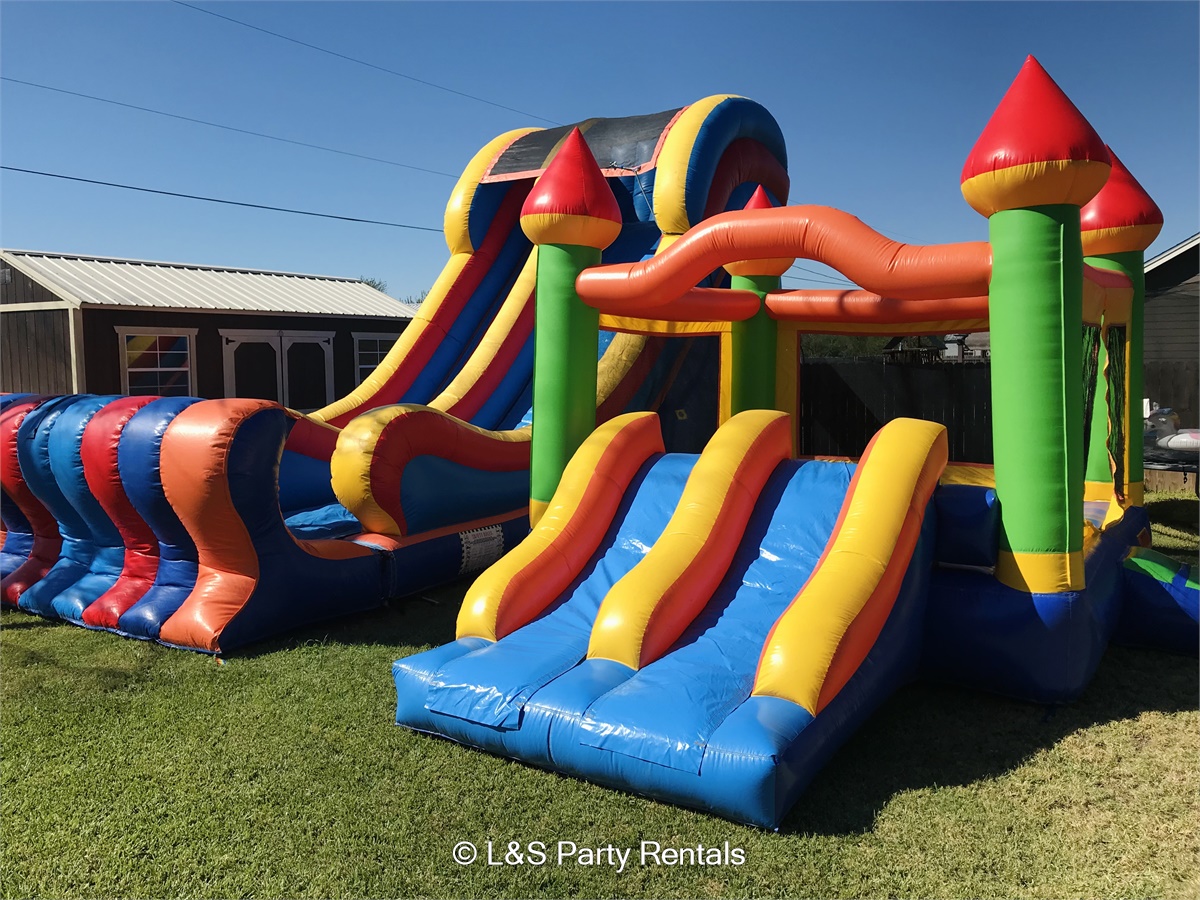 Mega Combo - Party Rentals in Texas | L&S Party Rentals